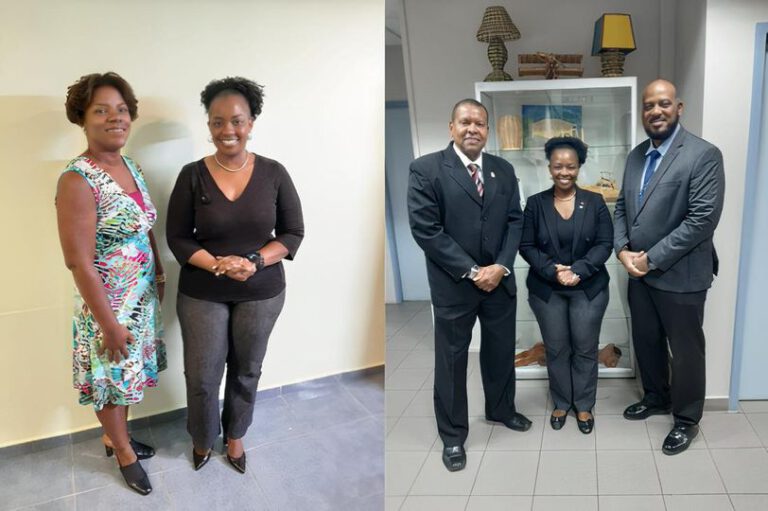 Minister Anna E. Richardson tours Victim Support Services Curaçao & Bon ...